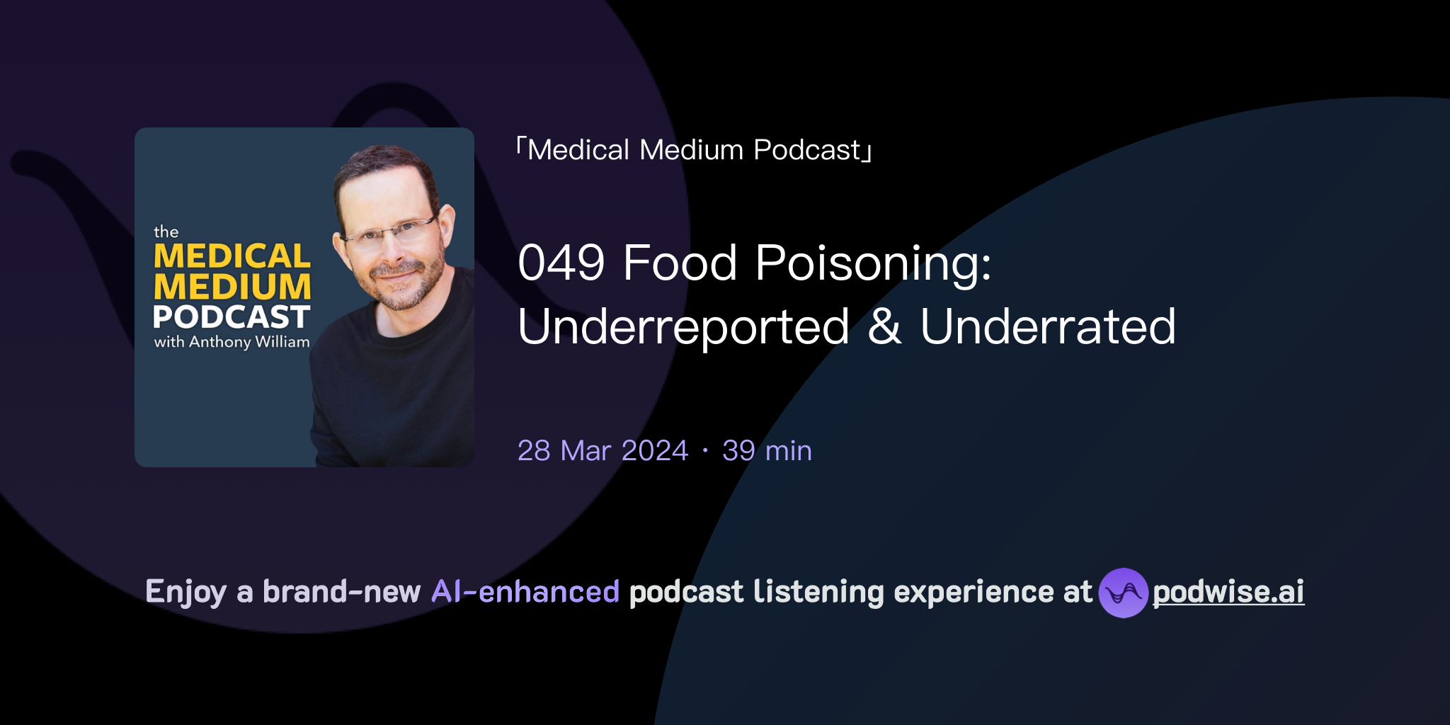 049 Food Poisoning: Underreported & Underrated | Medical Medium Podcast ...