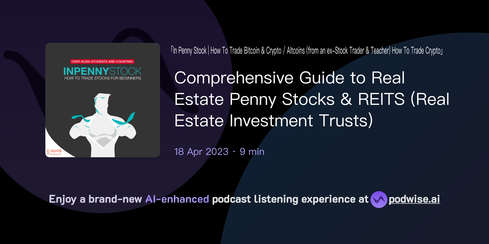 Comprehensive Guide to Real Estate Penny Stocks & REITS (Real Estate Investment Trusts) | In ...