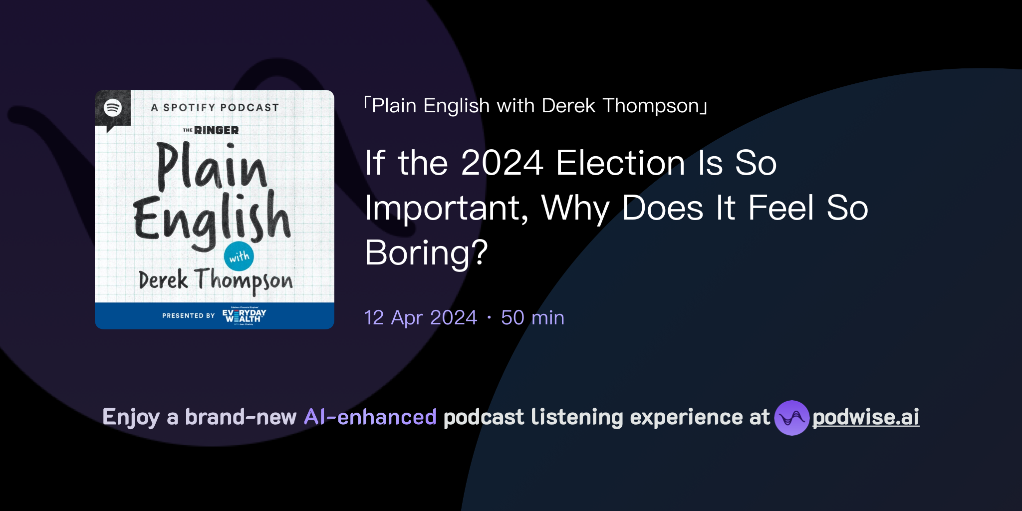 If the 2024 Election Is So Important, Why Does It Feel So Boring ...