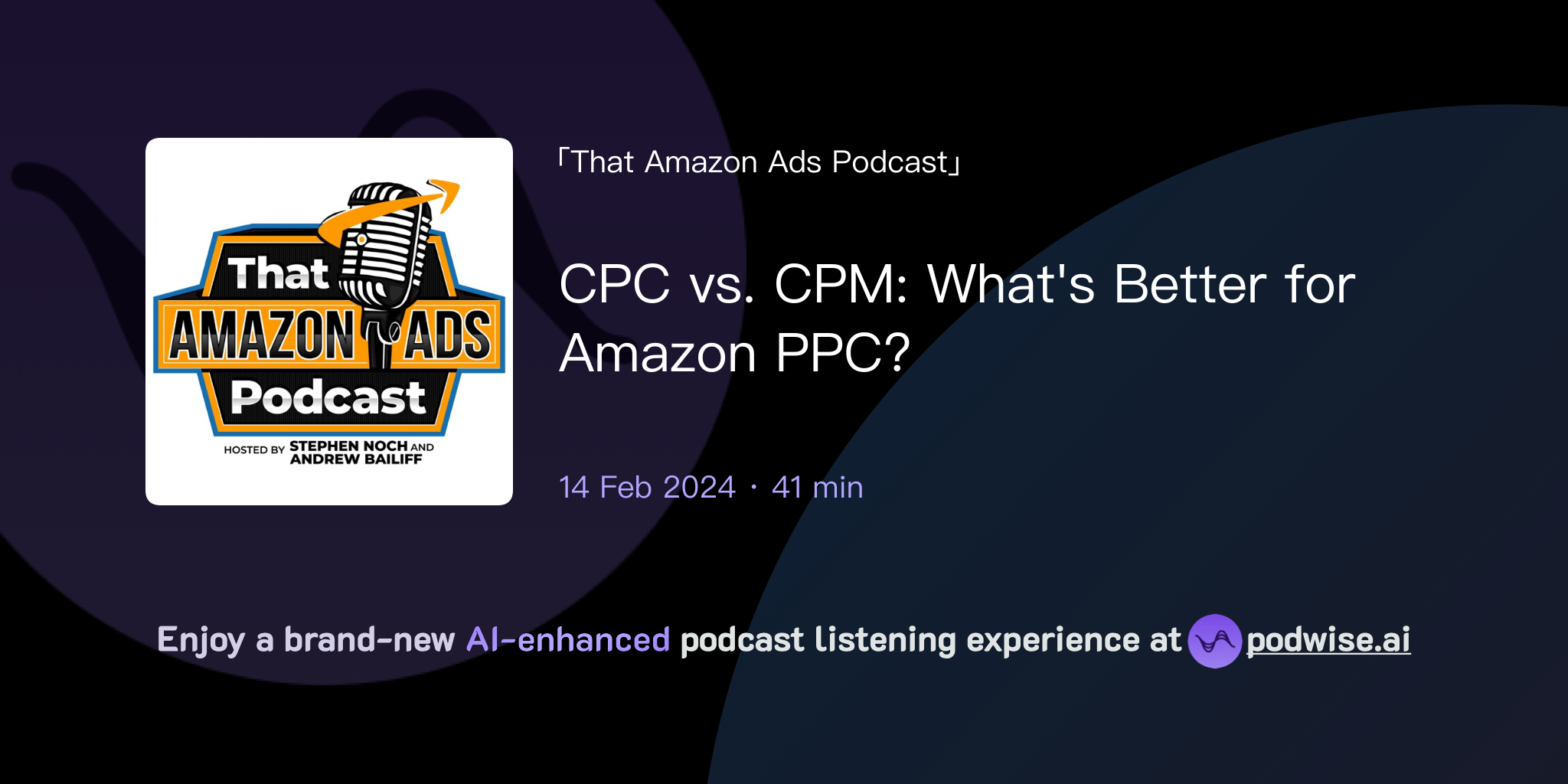 CPC vs. CPM: What's Better for Amazon PPC? | That Amazon Ads Podcast ...