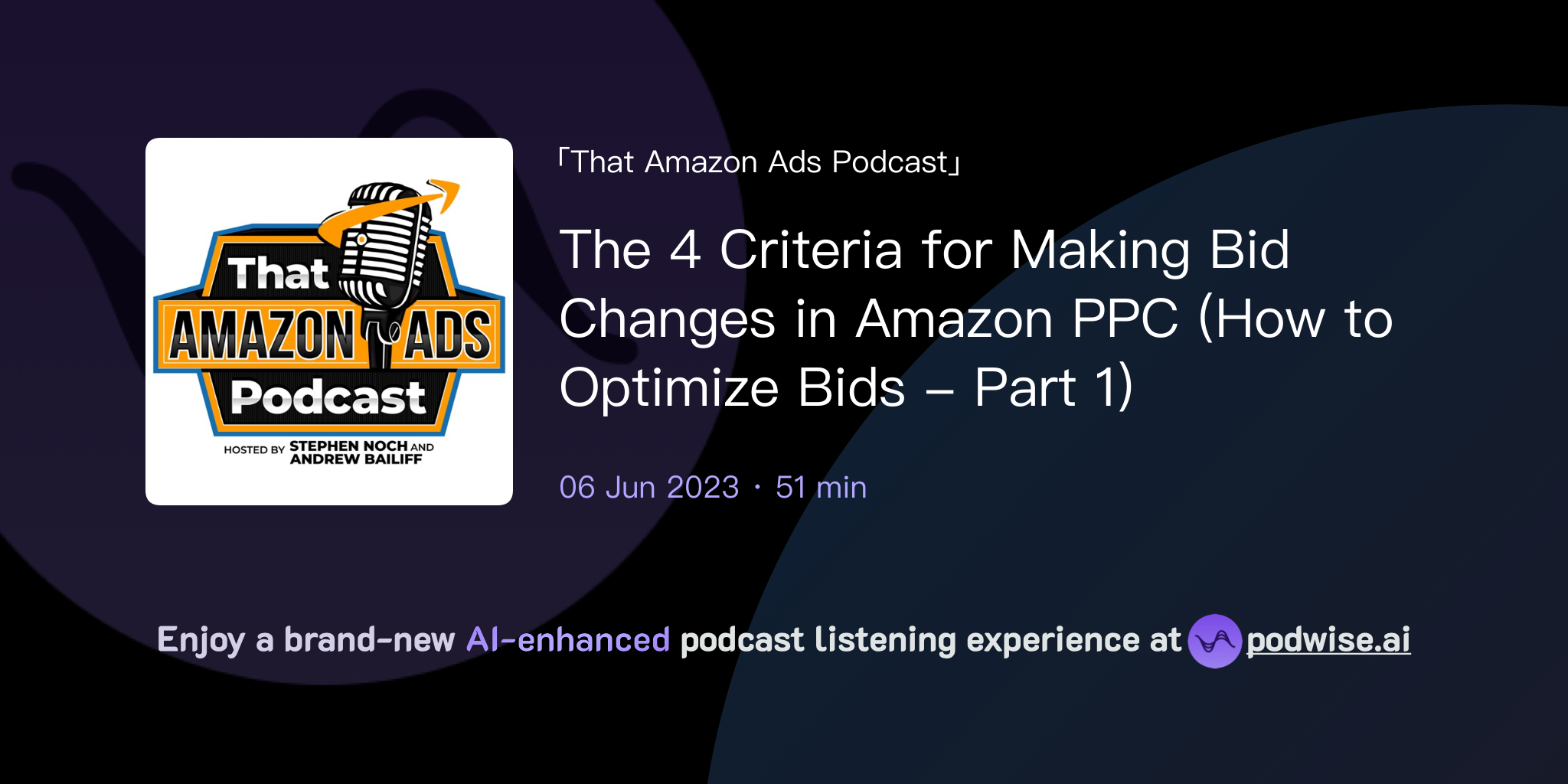 The 4 Criteria for Making Bid Changes in Amazon PPC (How to Optimize Bids - Part 1) | That ...
