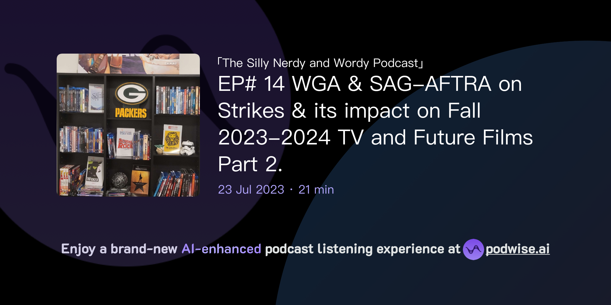 EP# 14 WGA & SAG-AFTRA on Strikes & its impact on Fall 2023-2024 TV and Future Films Part 2 ...