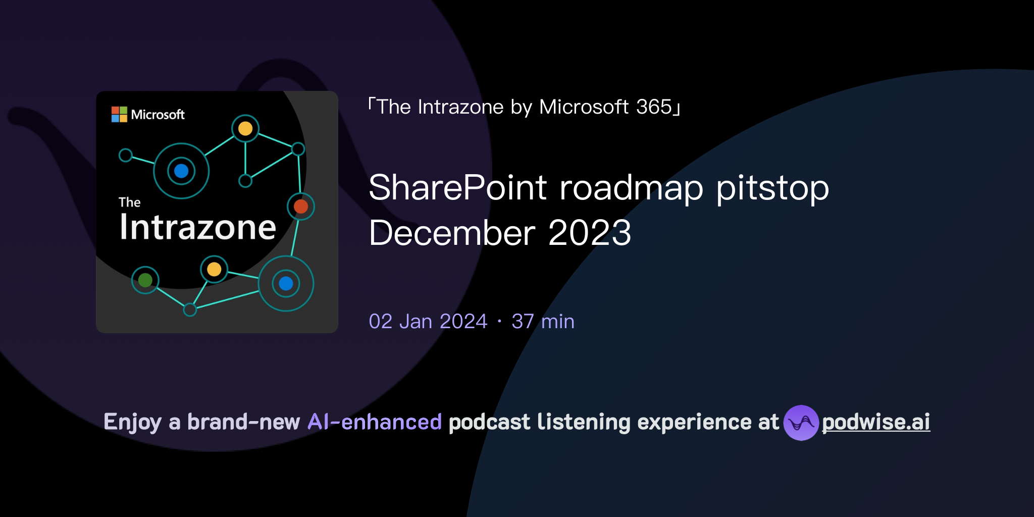 SharePoint roadmap pitstop December 2023 | The Intrazone by Microsoft ...