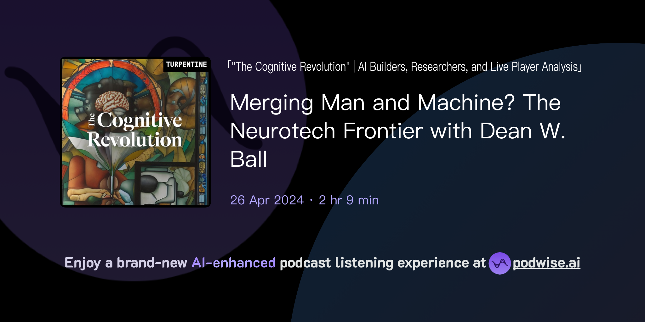 Merging Man and Machine? The Neurotech Frontier with Dean W. Ball ...