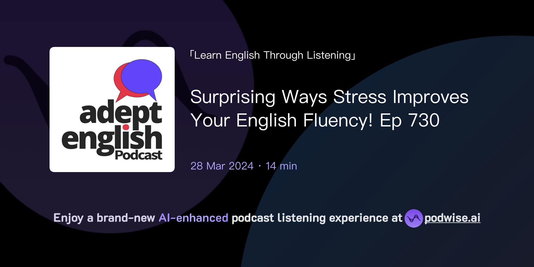 Surprising Ways Stress Improves Your English Fluency! Ep 730 | Learn English Through Listening ...