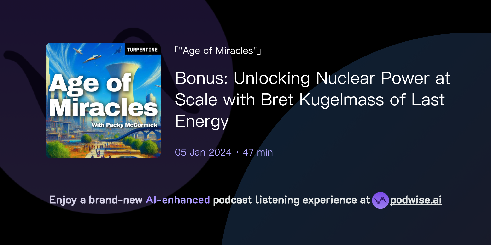 Bonus: Unlocking Nuclear Power at Scale with Bret Kugelmass of Last ...