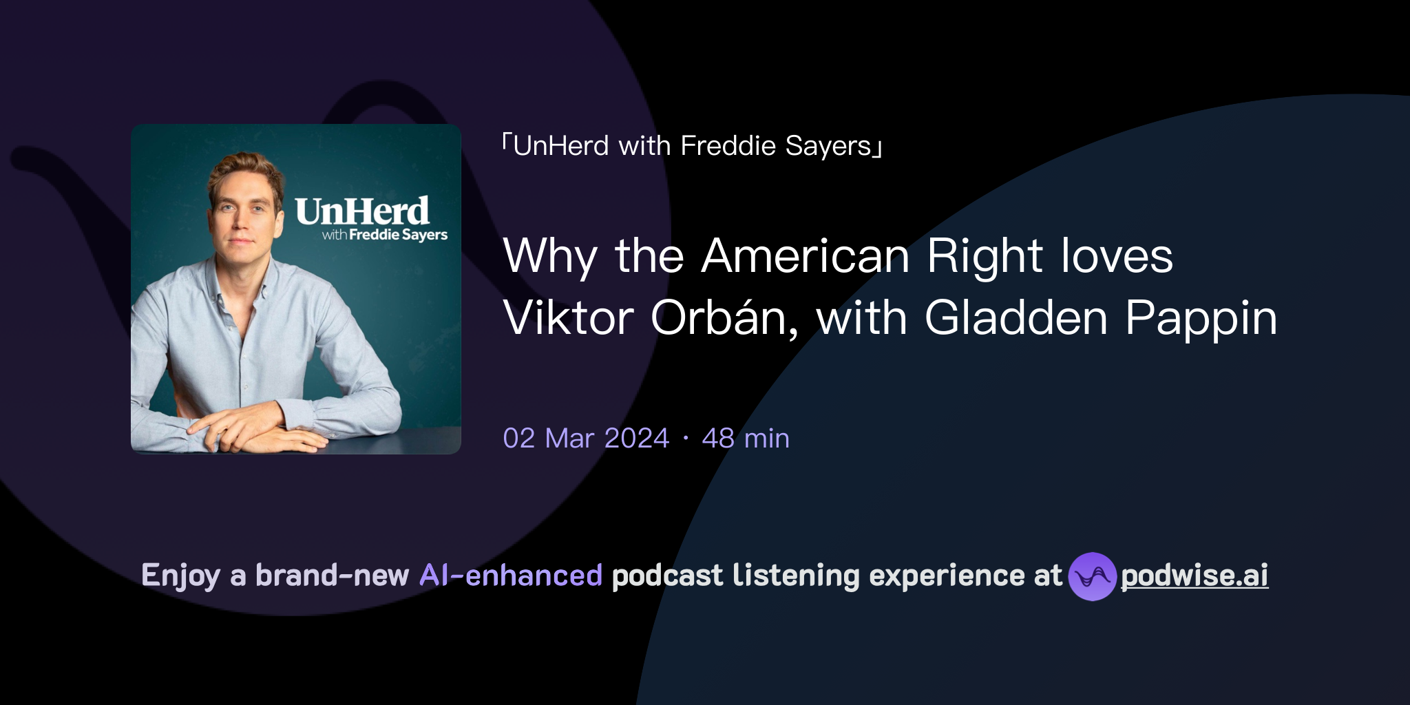 Why the American Right loves Viktor Orbán, with Gladden Pappin | UnHerd ...