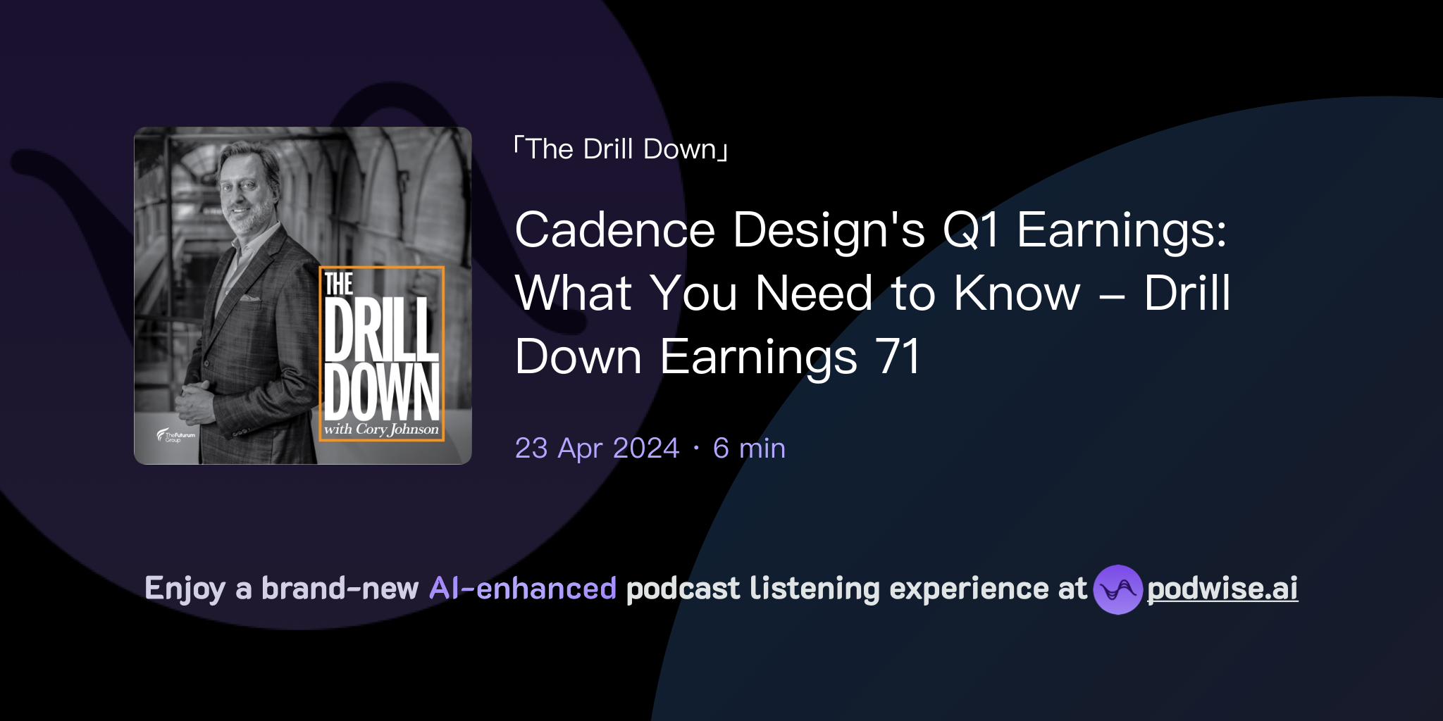 Cadence Design's Q1 Earnings: What You Need to Know - Drill Down Earnings 71 | The Drill Down ...