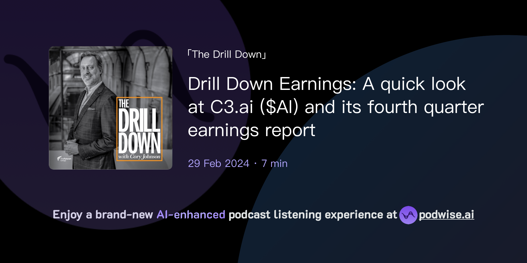 Drill Down Earnings: A quick look at C3.ai ($AI) and its fourth quarter earnings report | The ...