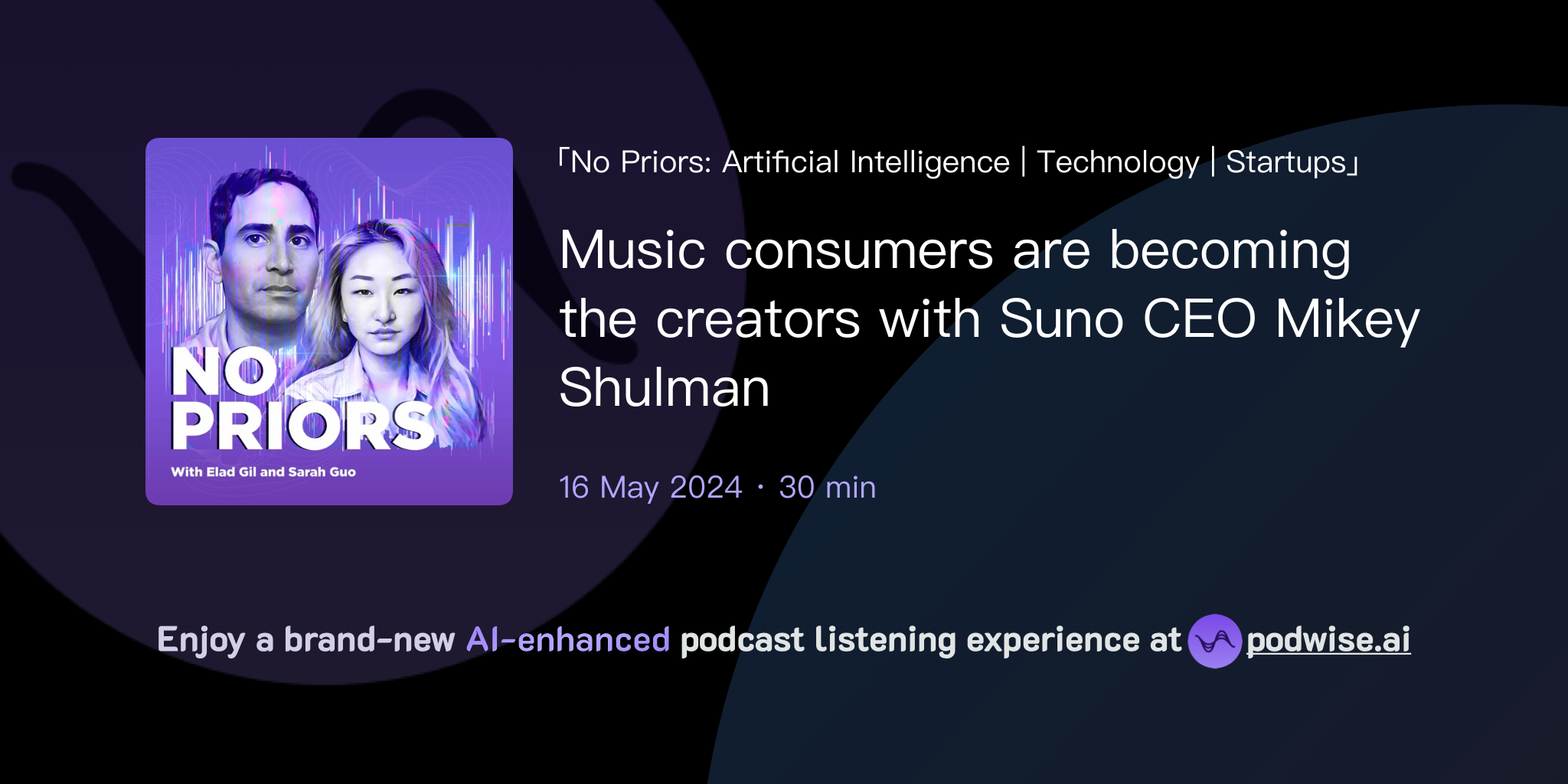 Music consumers are becoming the creators with Suno CEO Mikey Shulman ...