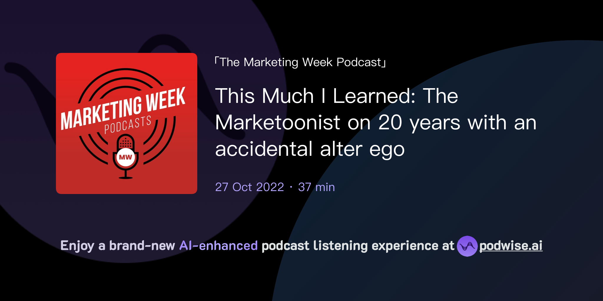 This Much I Learned: The Marketoonist on 20 years with an accidental alter ego | The Marketing ...