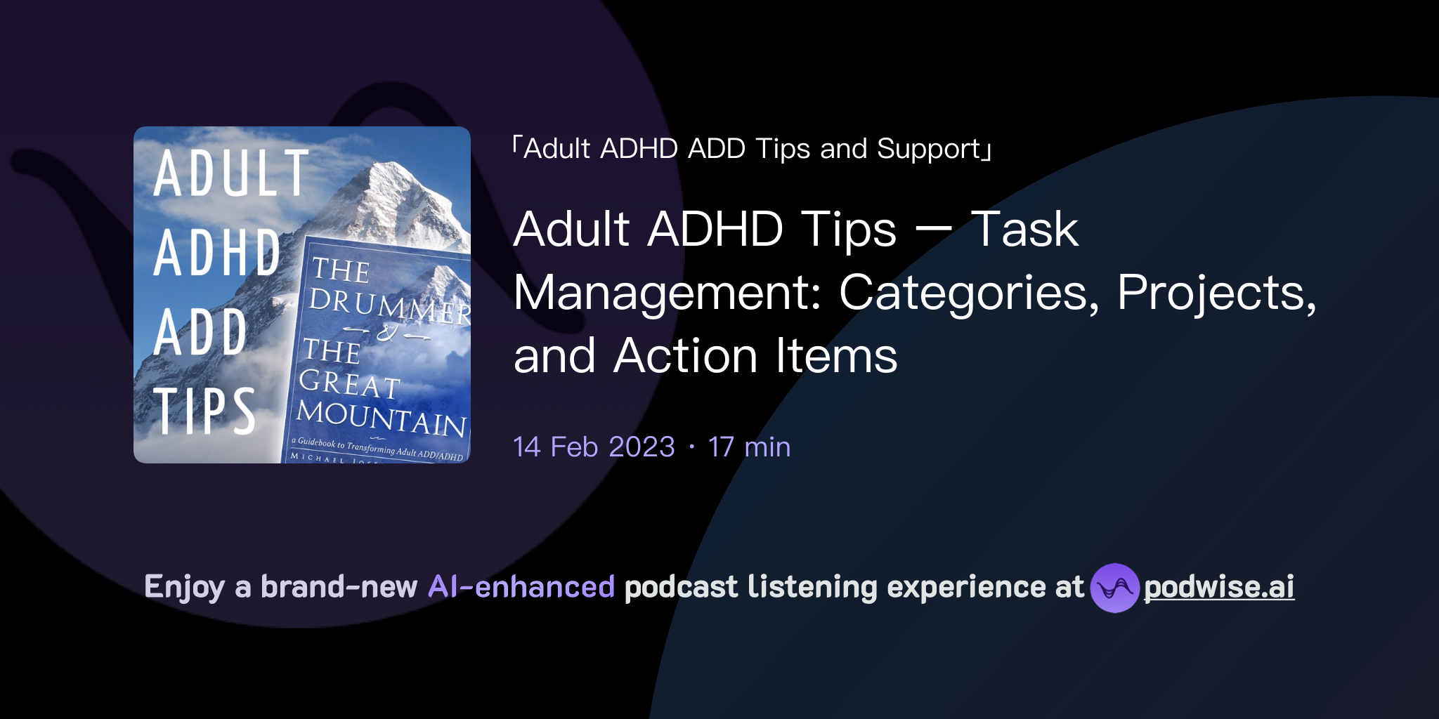 Adult ADHD Tips – Task Management: Categories, Projects, and Action ...
