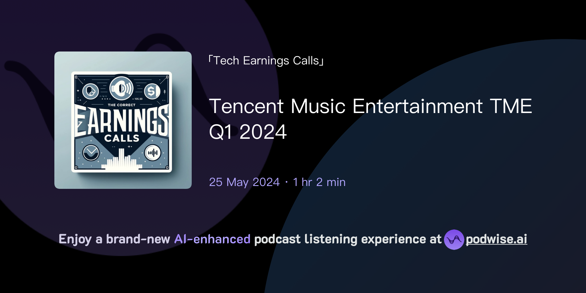 Tencent Music Entertainment TME Q1 2024 | Tech Earnings Calls | Podwise