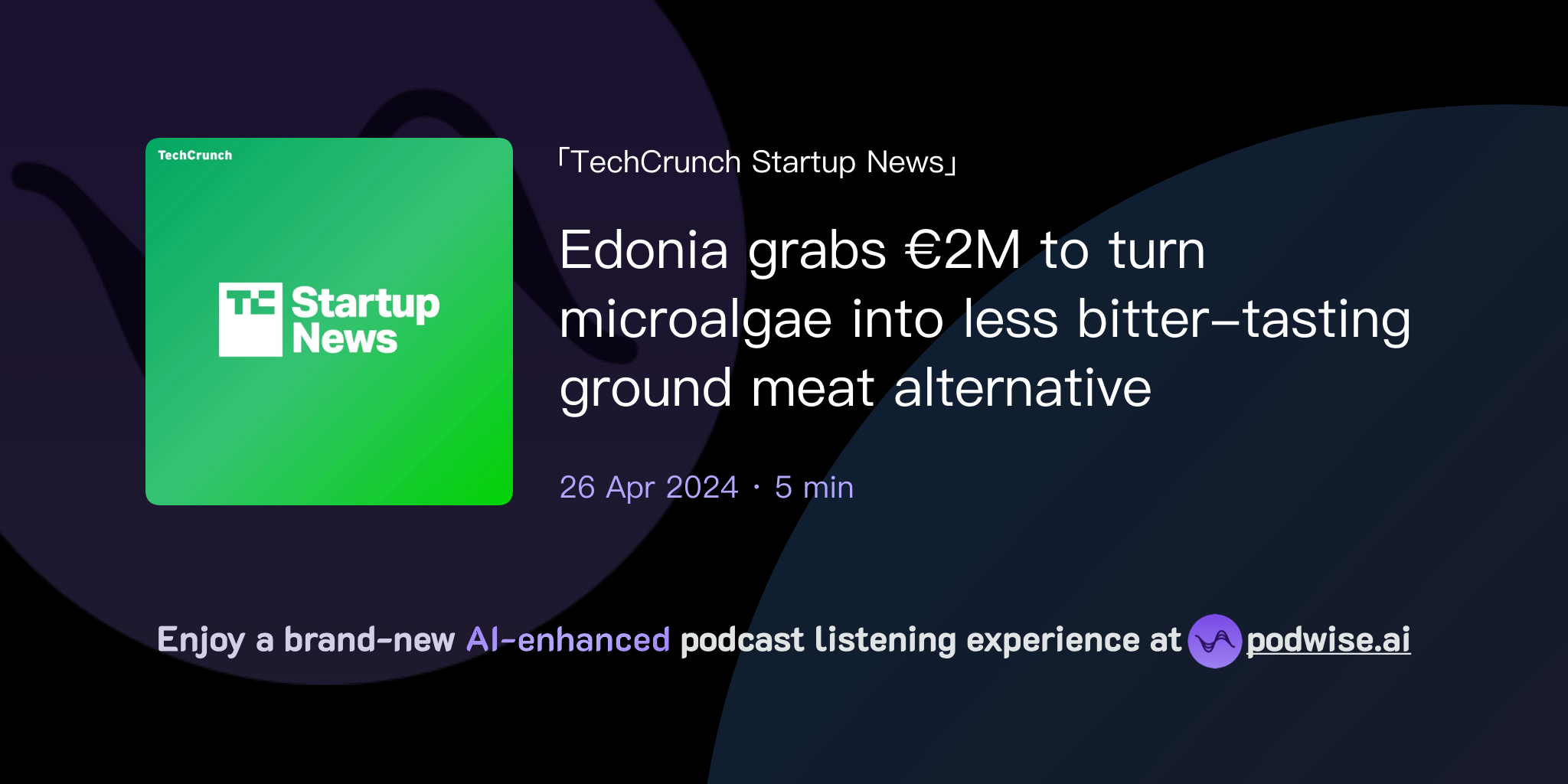 Edonia grabs €2M to turn microalgae into less bitter-tasting ground ...