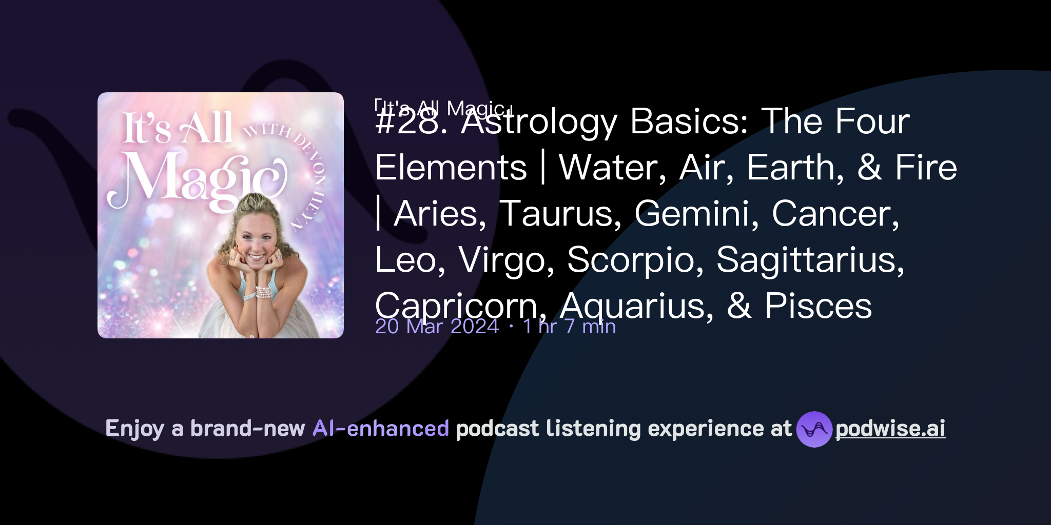#28. Astrology Basics: The Four Elements | Water, Air, Earth, & Fire | Aries, Taurus, Gemini ...