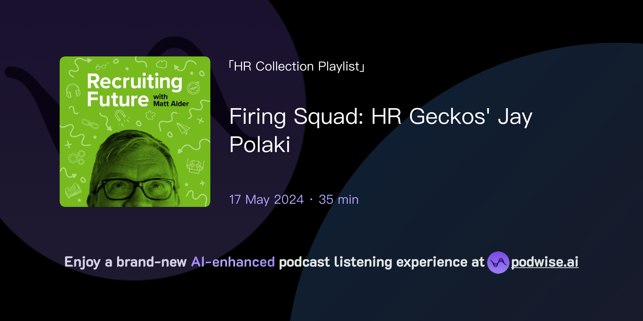 Firing Squad: HR Geckos' Jay Polaki | HR Collection Playlist | Podwise