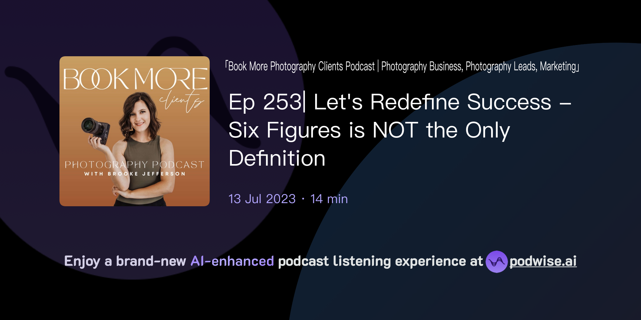 Ep 253| Let's Redefine Success - Six Figures is NOT the Only Definition ...