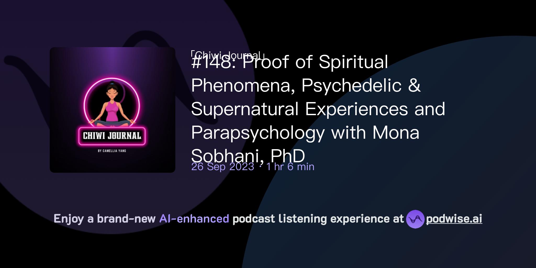 #148: Proof of Spiritual Phenomena, Psychedelic & Supernatural Experiences and Parapsychology ...