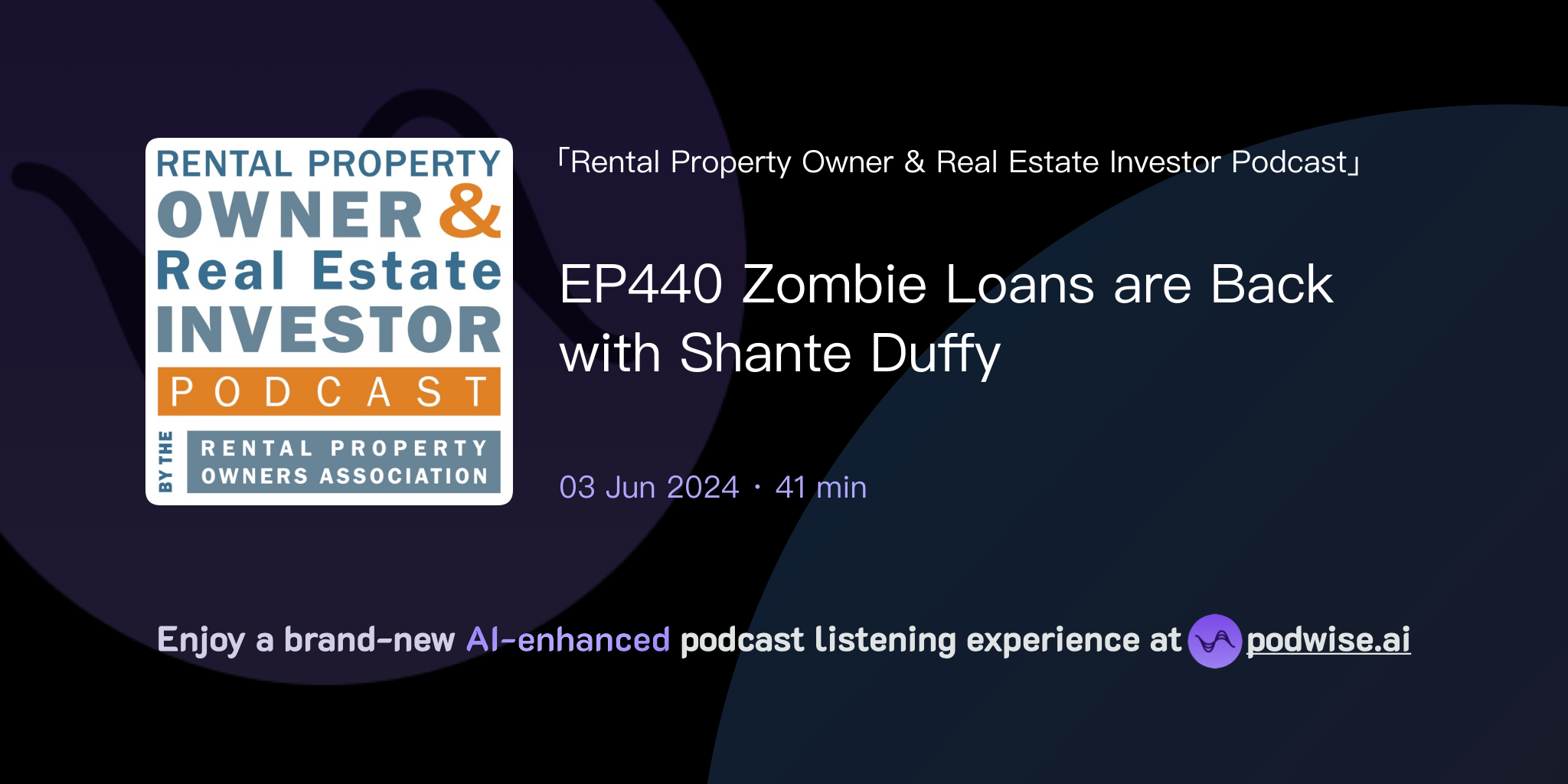 EP440 Zombie Loans are Back with Shante Duffy | Rental Property Owner & Real Estate Investor ...
