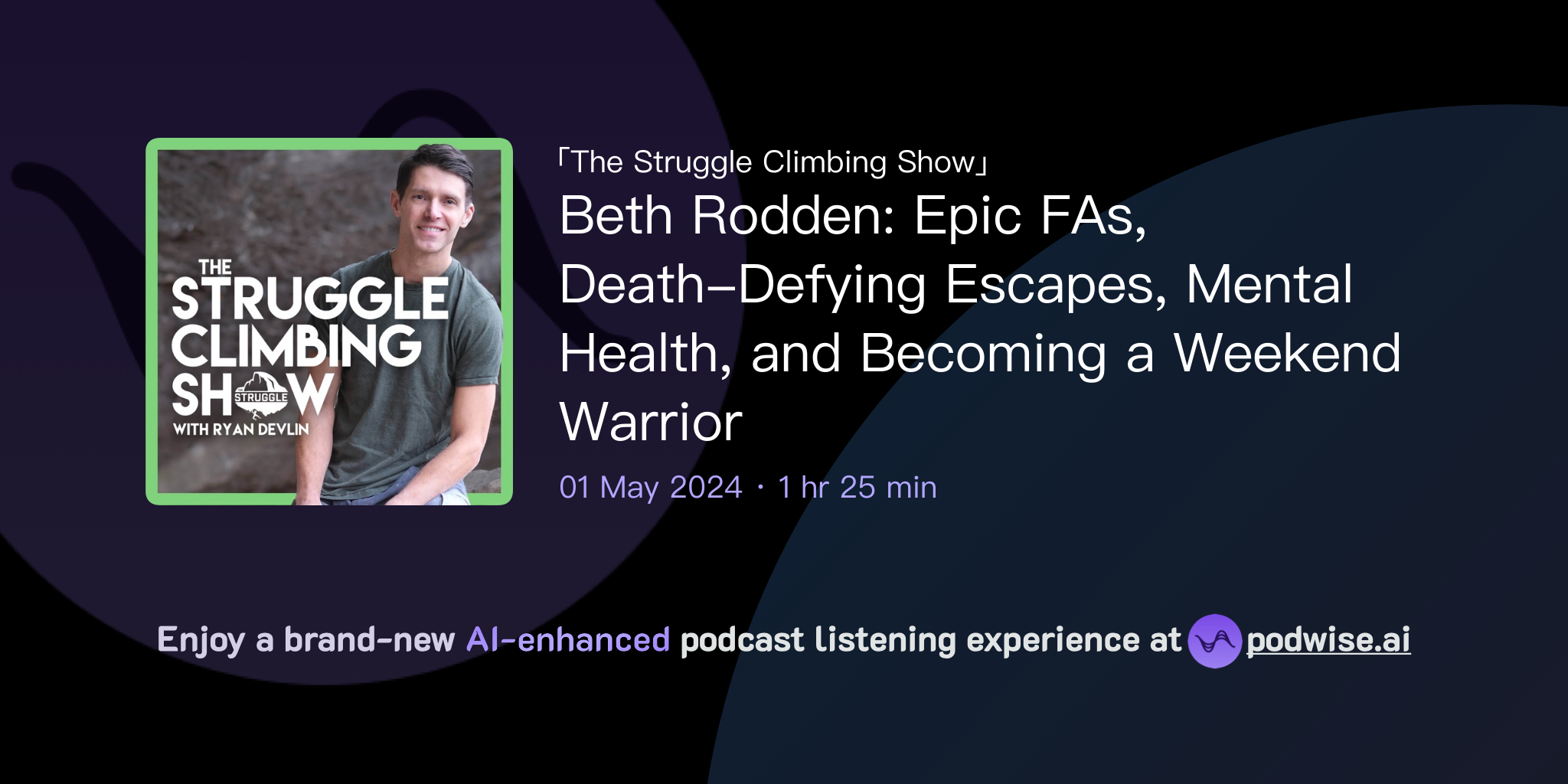 Beth Rodden: Epic FAs, Death-Defying Escapes, Mental Health, and ...