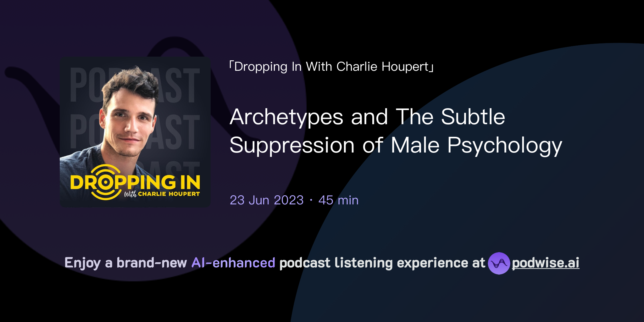 Archetypes and The Subtle Suppression of Male Psychology | Dropping In ...