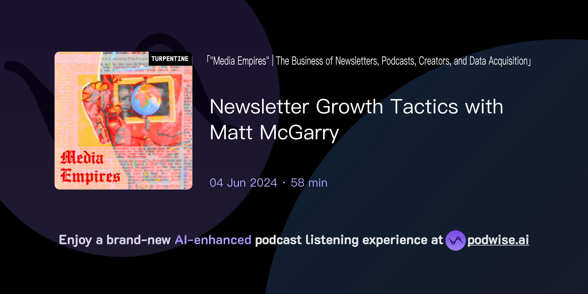 Newsletter Growth Tactics with Matt McGarry | "Media Empires" | The Business of Newsletters ...