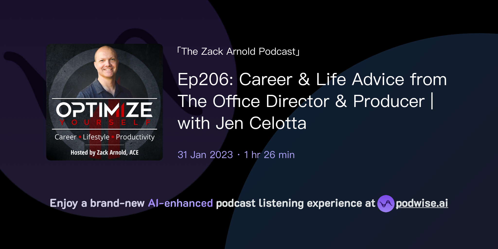 Ep206: Career & Life Advice from The Office Director & Producer | with ...