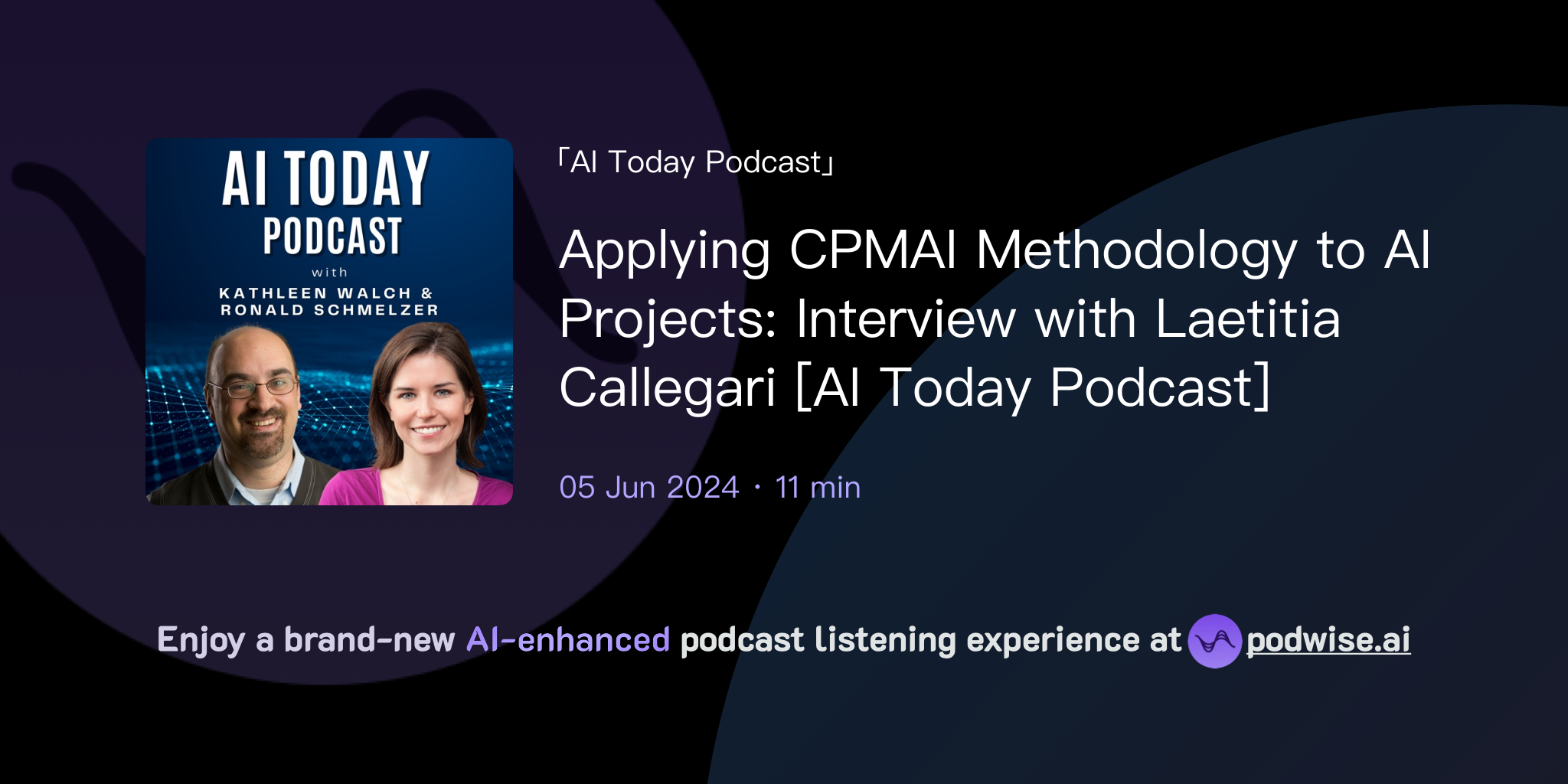 Applying CPMAI Methodology to AI Projects: Interview with Laetitia ...