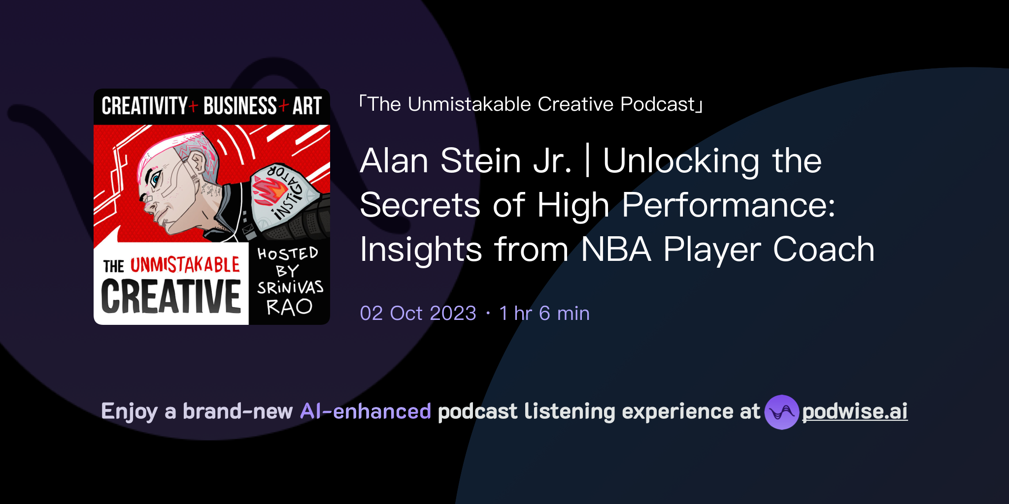 Alan Stein Jr. | Unlocking the Secrets of High Performance: Insights from NBA Player Coach | The ...
