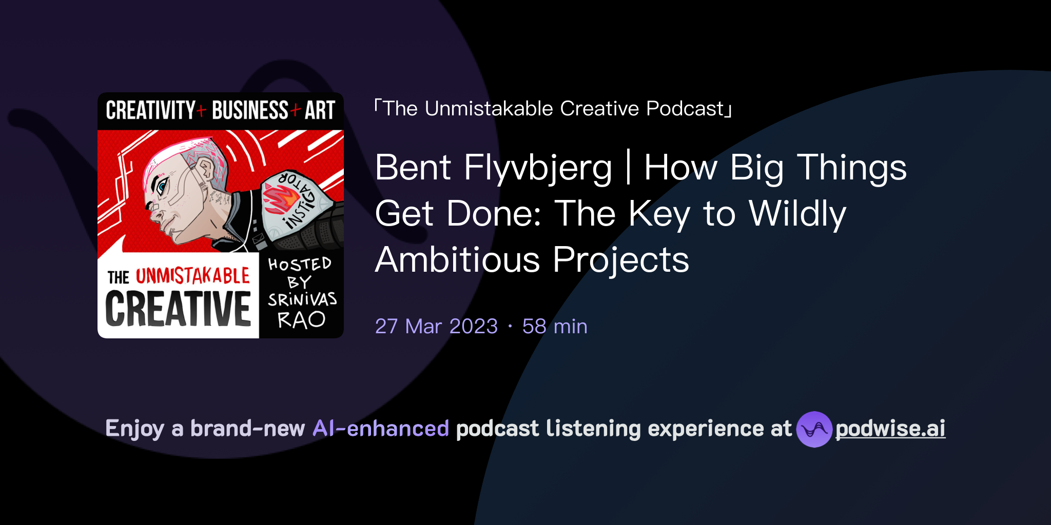 Bent Flyvbjerg | How Big Things Get Done: The Key to Wildly Ambitious ...