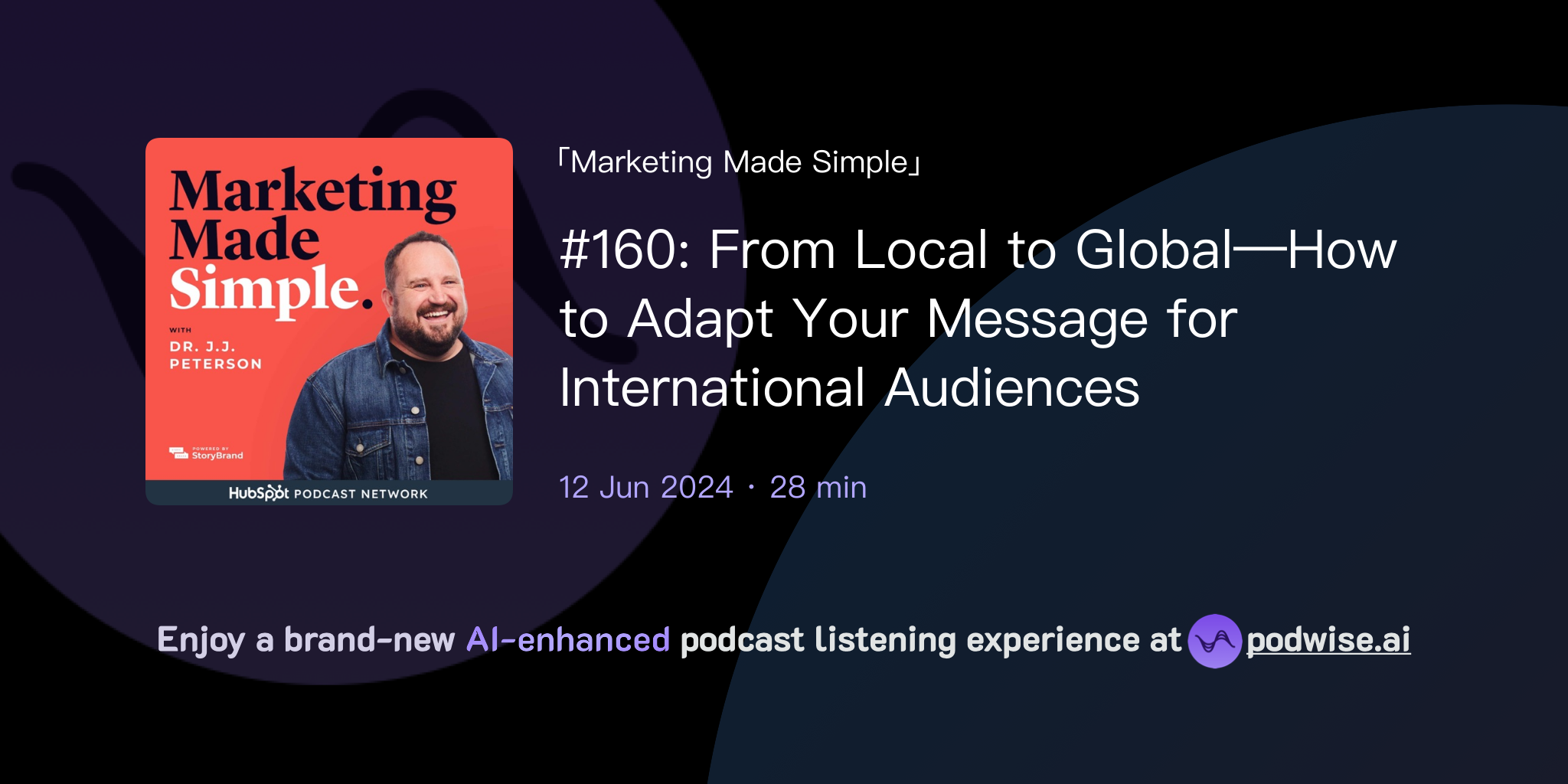 #160: From Local to Global—How to Adapt Your Message for International ...