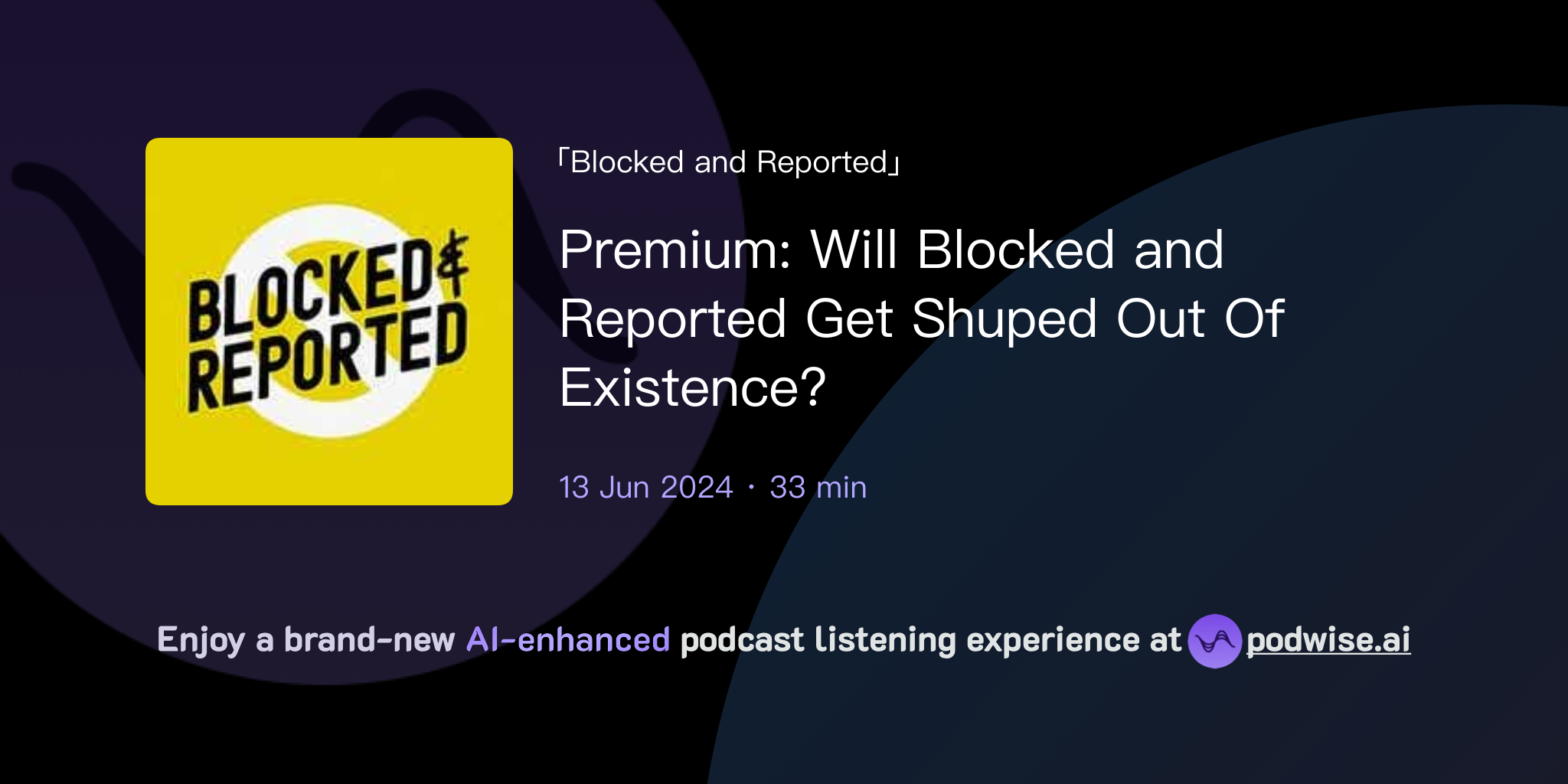 Premium: Will Blocked and Reported Get Shuped Out Of Existence ...