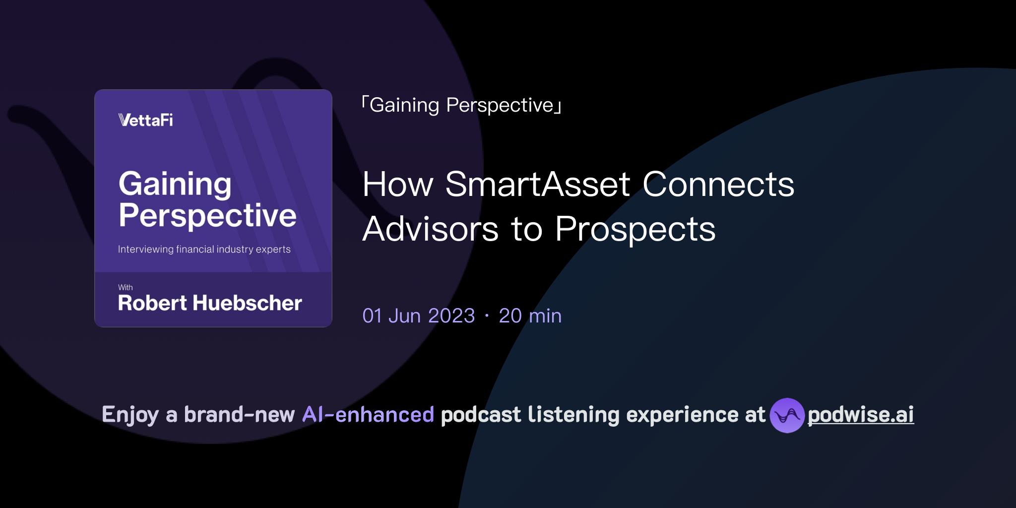 How SmartAsset Connects Advisors to Prospects | Gaining Perspective ...