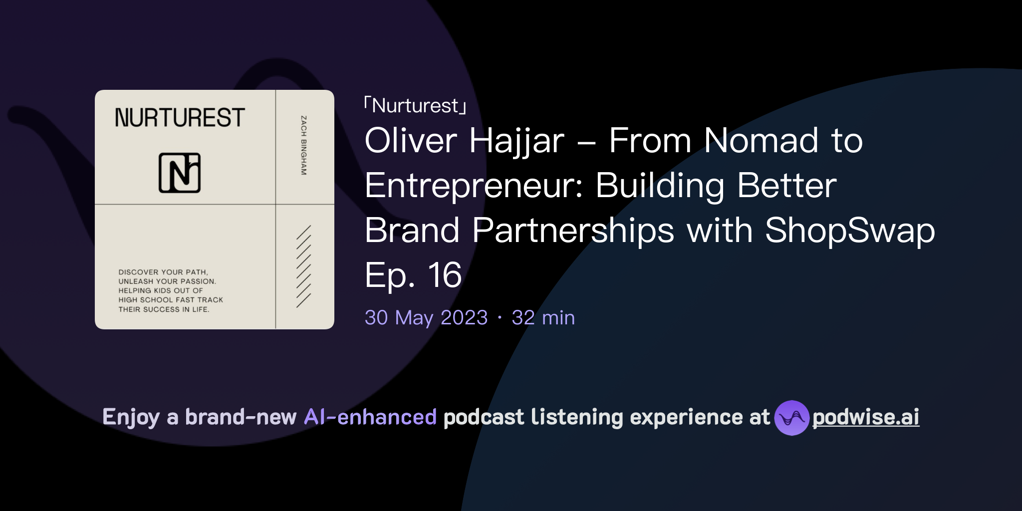 Oliver Hajjar - From Nomad to Entrepreneur: Building Better Brand ...