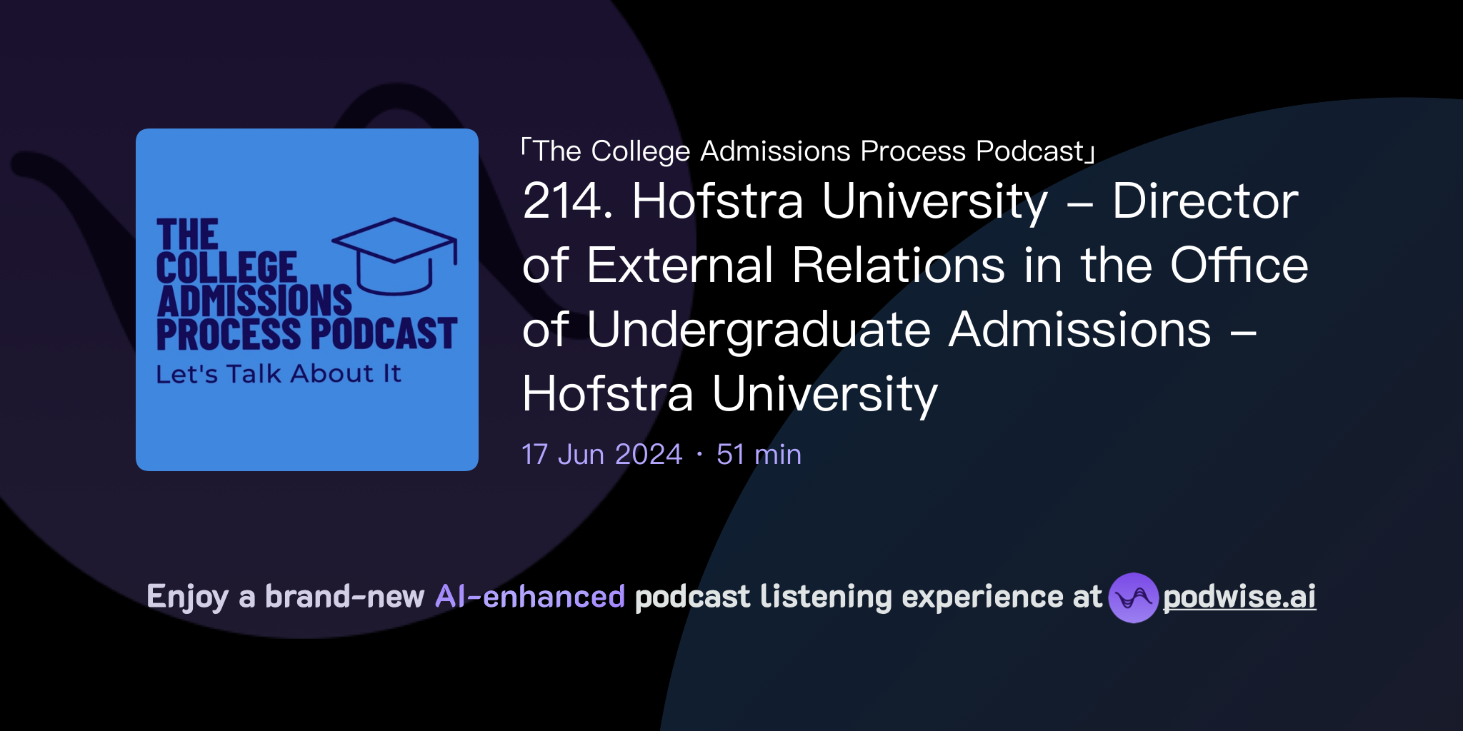 214. Hofstra University - Director of External Relations in the Office of Undergraduate ...