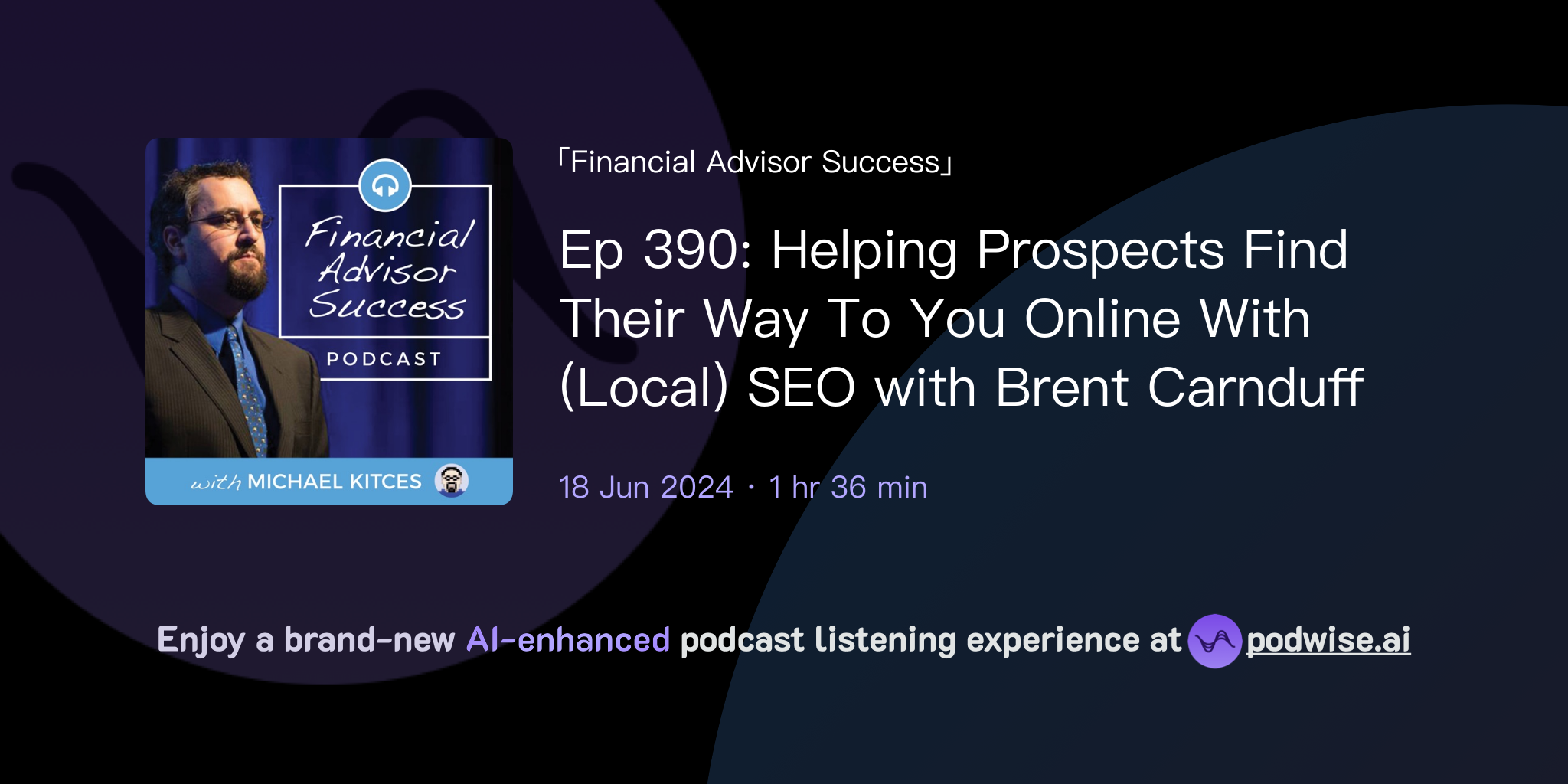Ep 390: Helping Prospects Find Their Way To You Online With (Local) SEO ...
