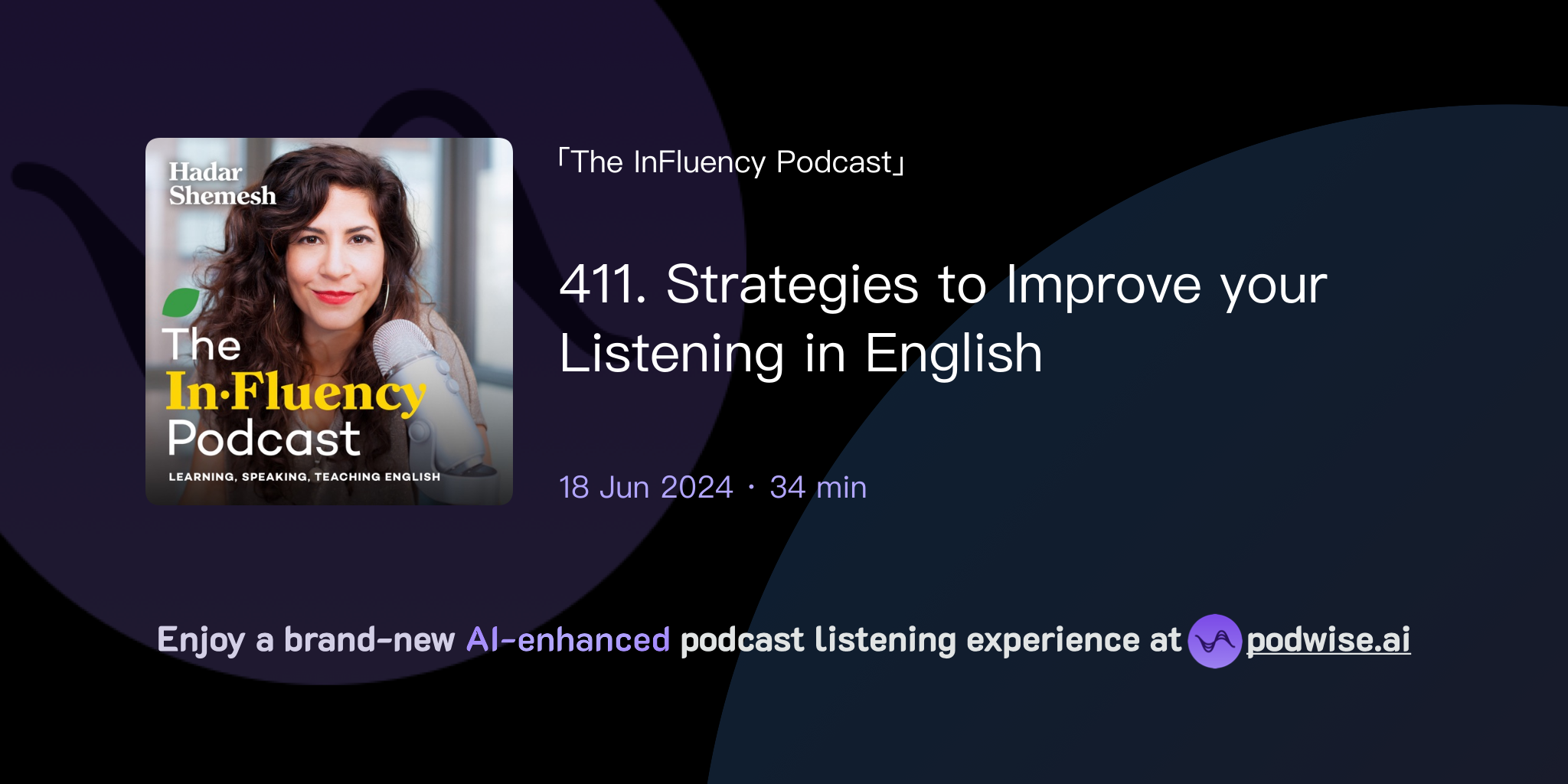 411. Strategies to Improve your Listening in English | The InFluency ...