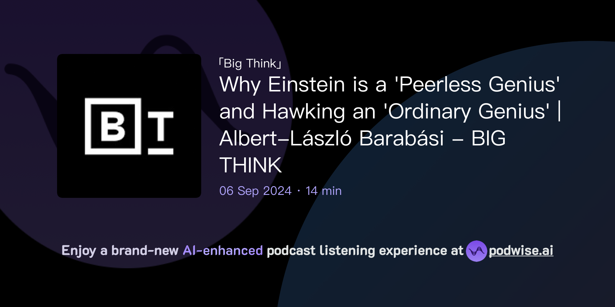 Why Einstein is a 'Peerless Genius' and Hawking an 'Ordinary Genius ...