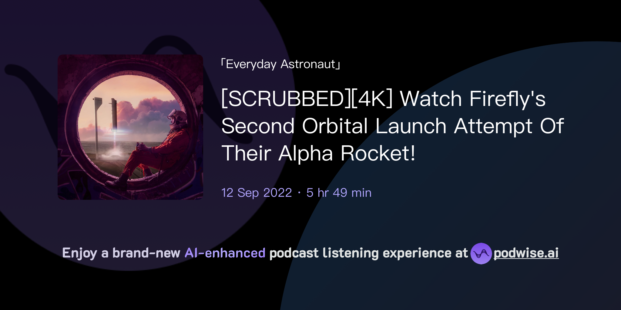 [SCRUBBED][4K] Watch Firefly's Second Orbital Launch Attempt Of Their Alpha Rocket! | Everyday ...