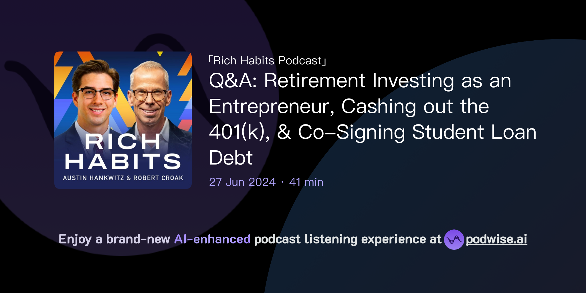Q&A: Retirement Investing as an Entrepreneur, Cashing out the 401(k ...