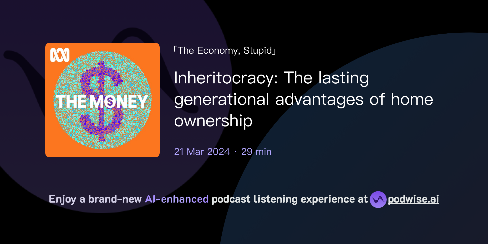 Inheritocracy: The lasting generational advantages of home ownership ...