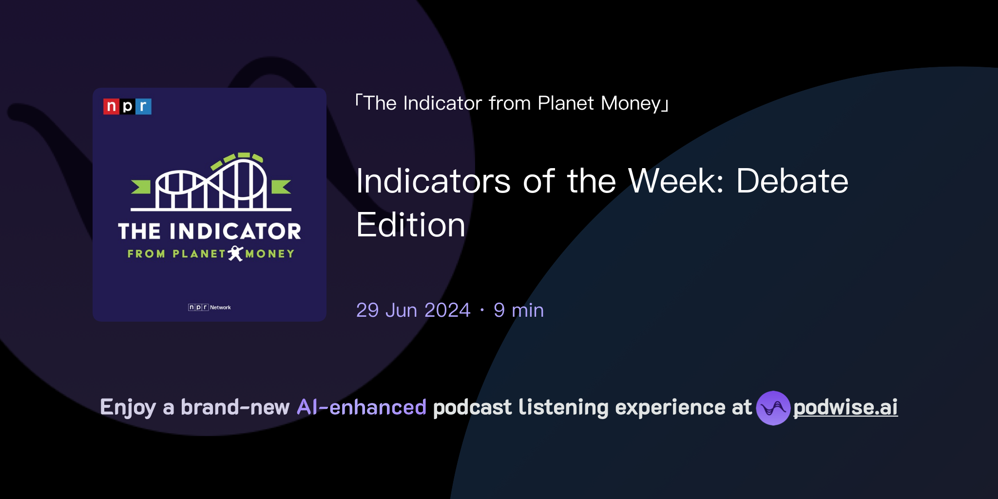 Indicators of the Week: Debate Edition | The Indicator from Planet ...