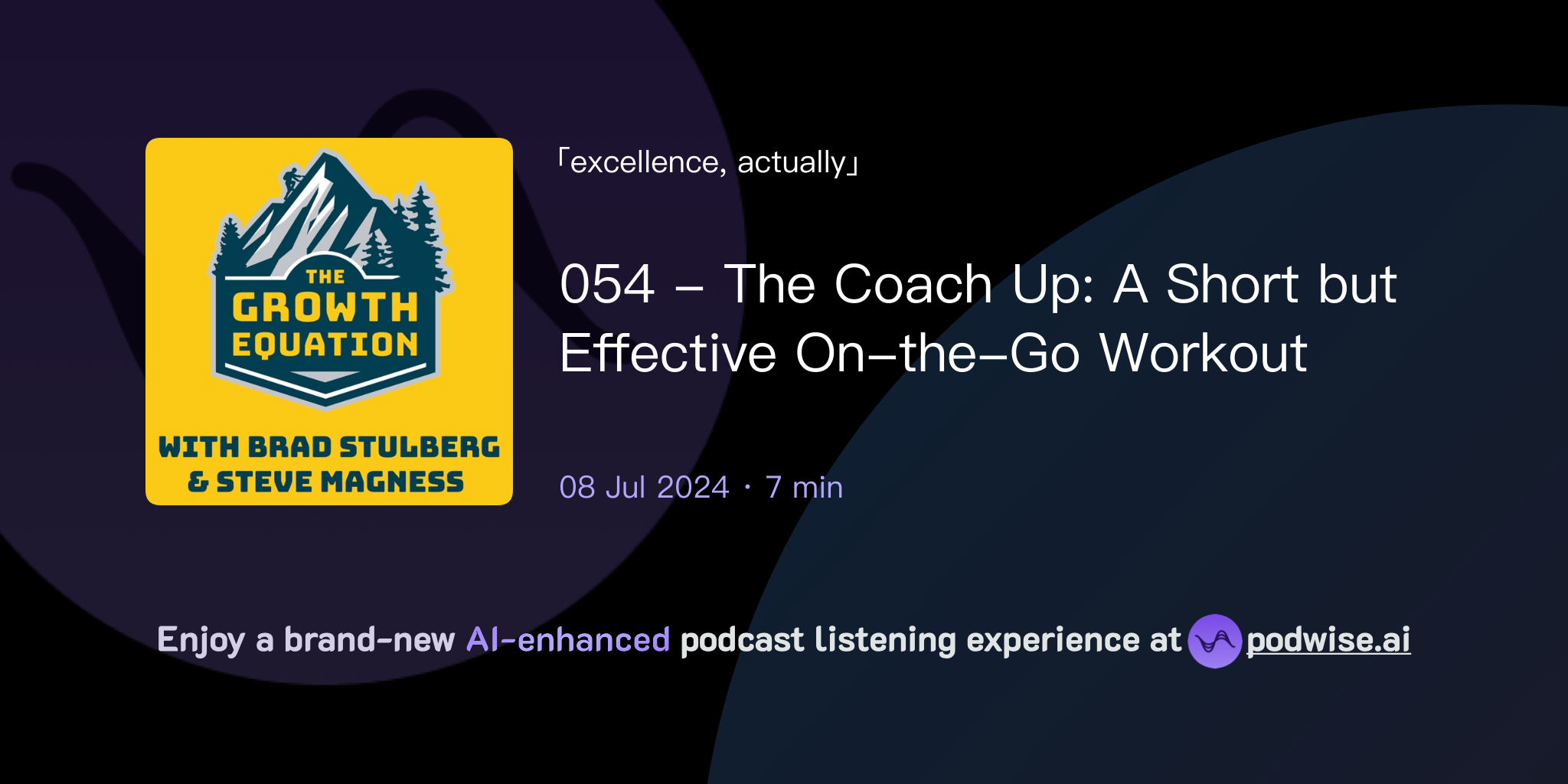 054 - The Coach Up: A Short but Effective On-the-Go Workout ...