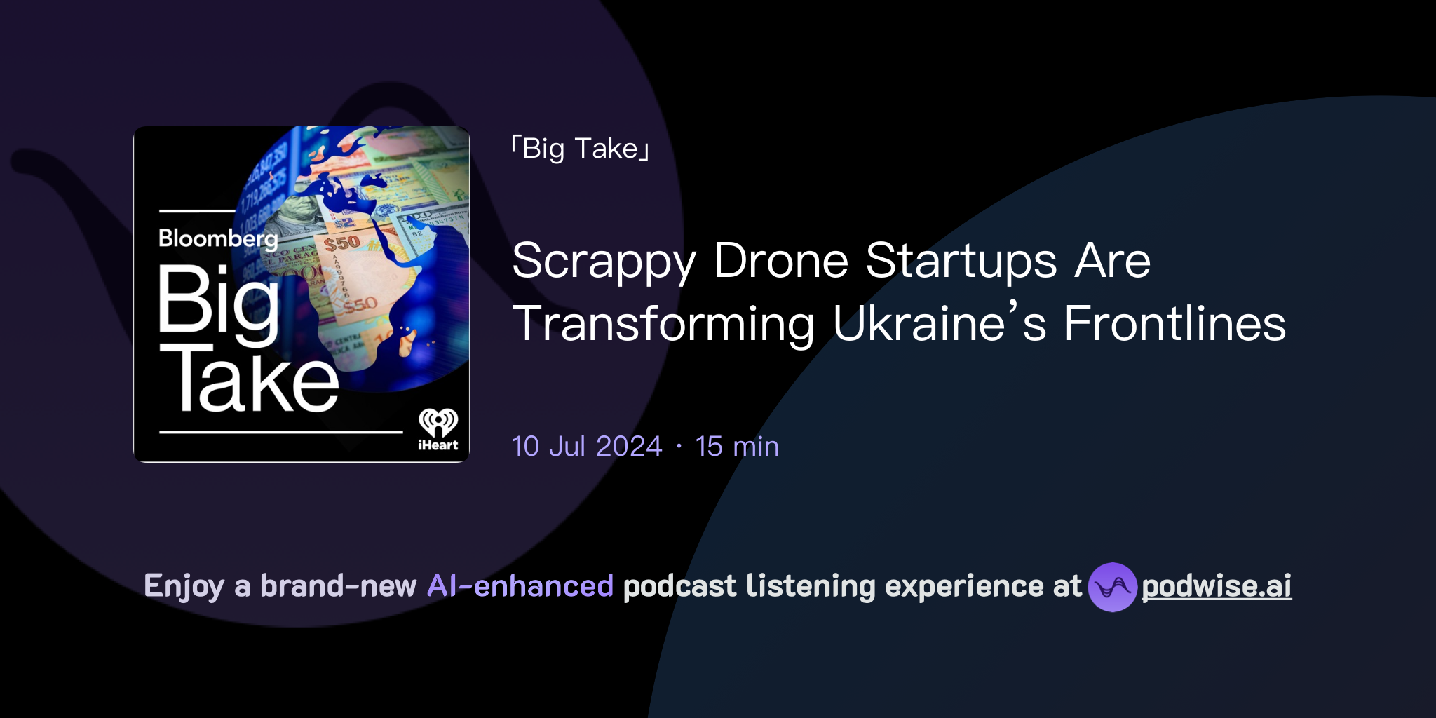 Scrappy Drone Startups Are Transforming Ukraine’s Frontlines | Big Take ...
