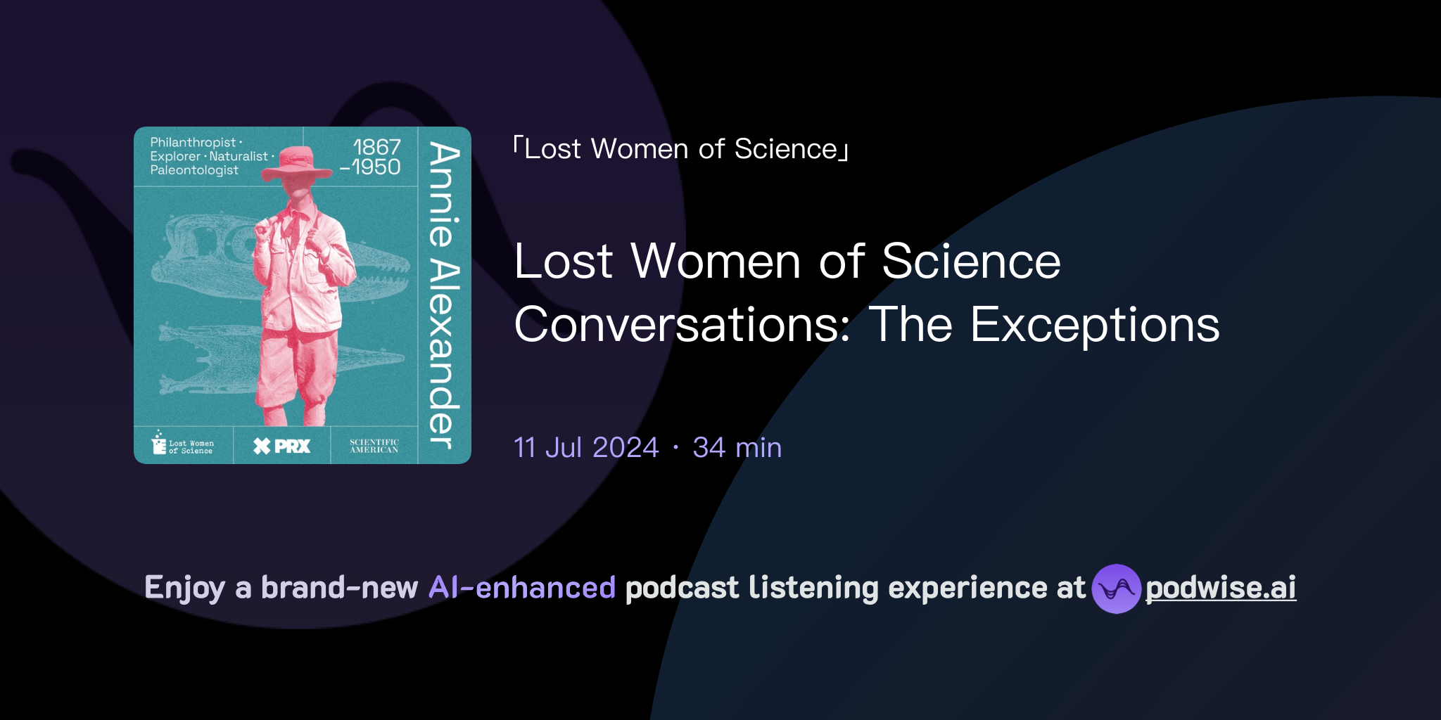 Lost Women of Science Conversations: The Exceptions | Lost Women of ...