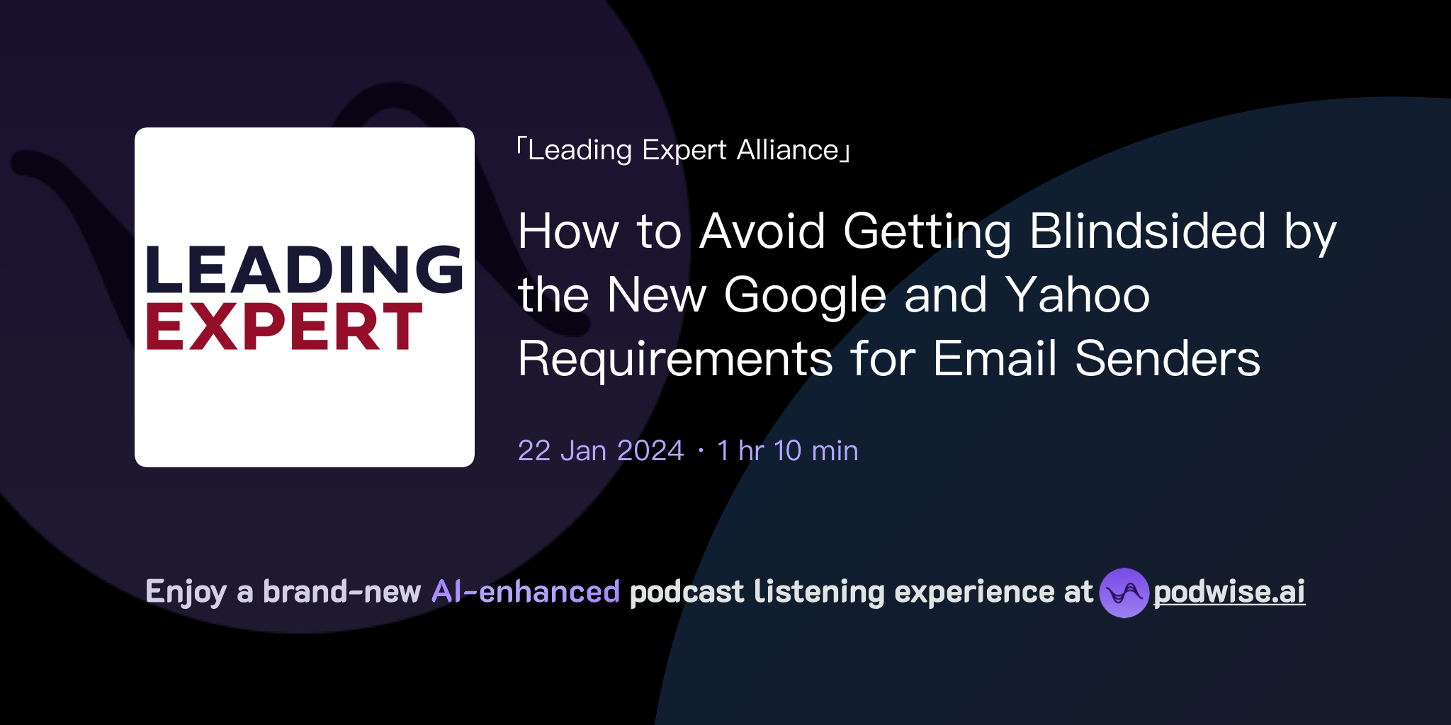 How to Avoid Getting Blindsided by the New Google and Yahoo ...