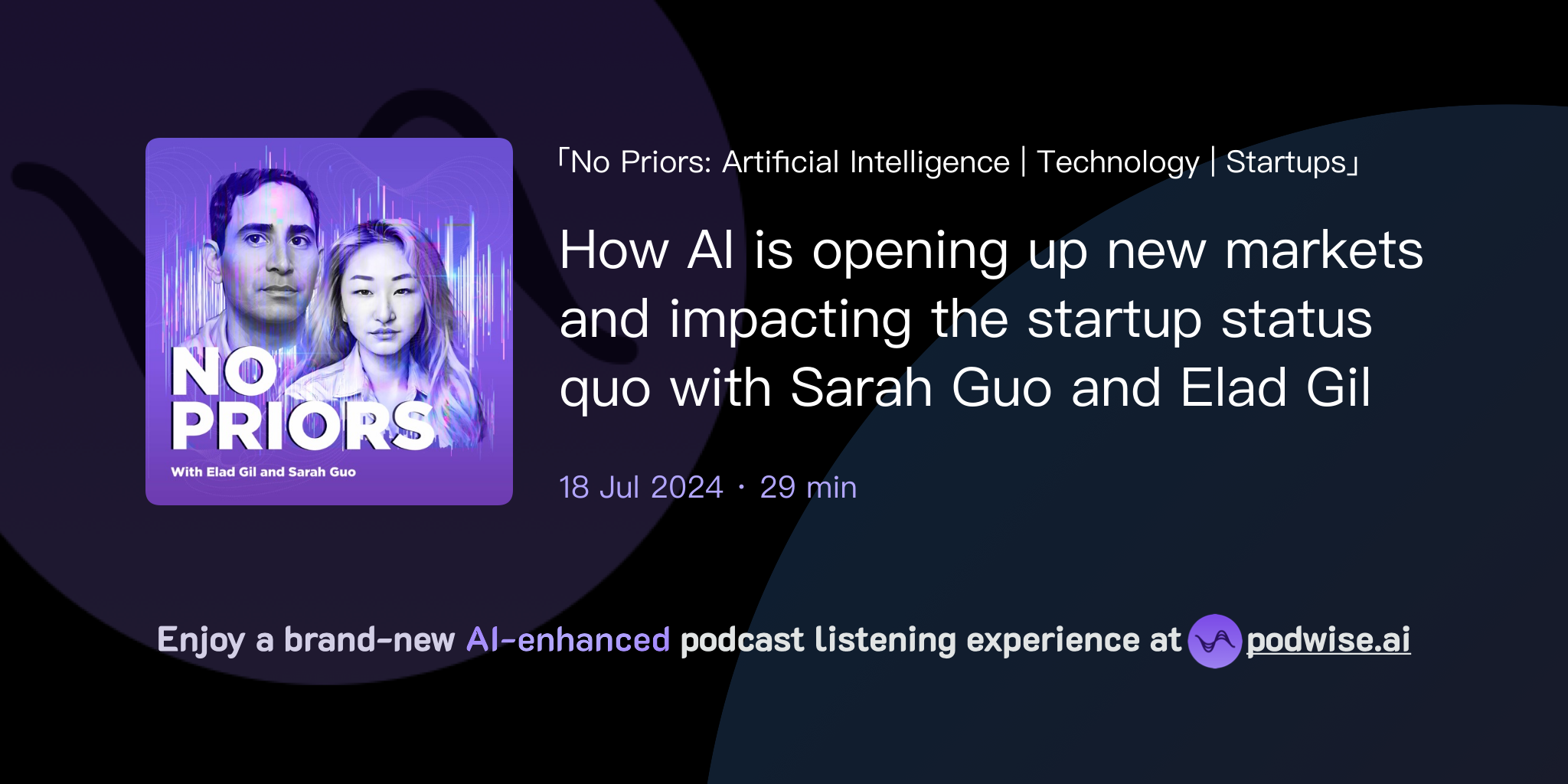 How AI is opening up new markets and impacting the startup status quo ...