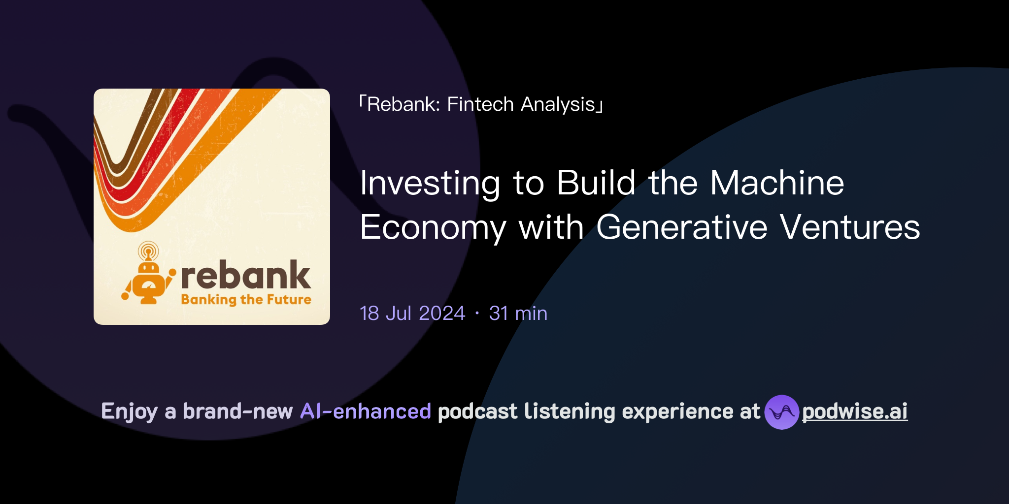 Investing to Build the Machine Economy with Generative Ventures ...