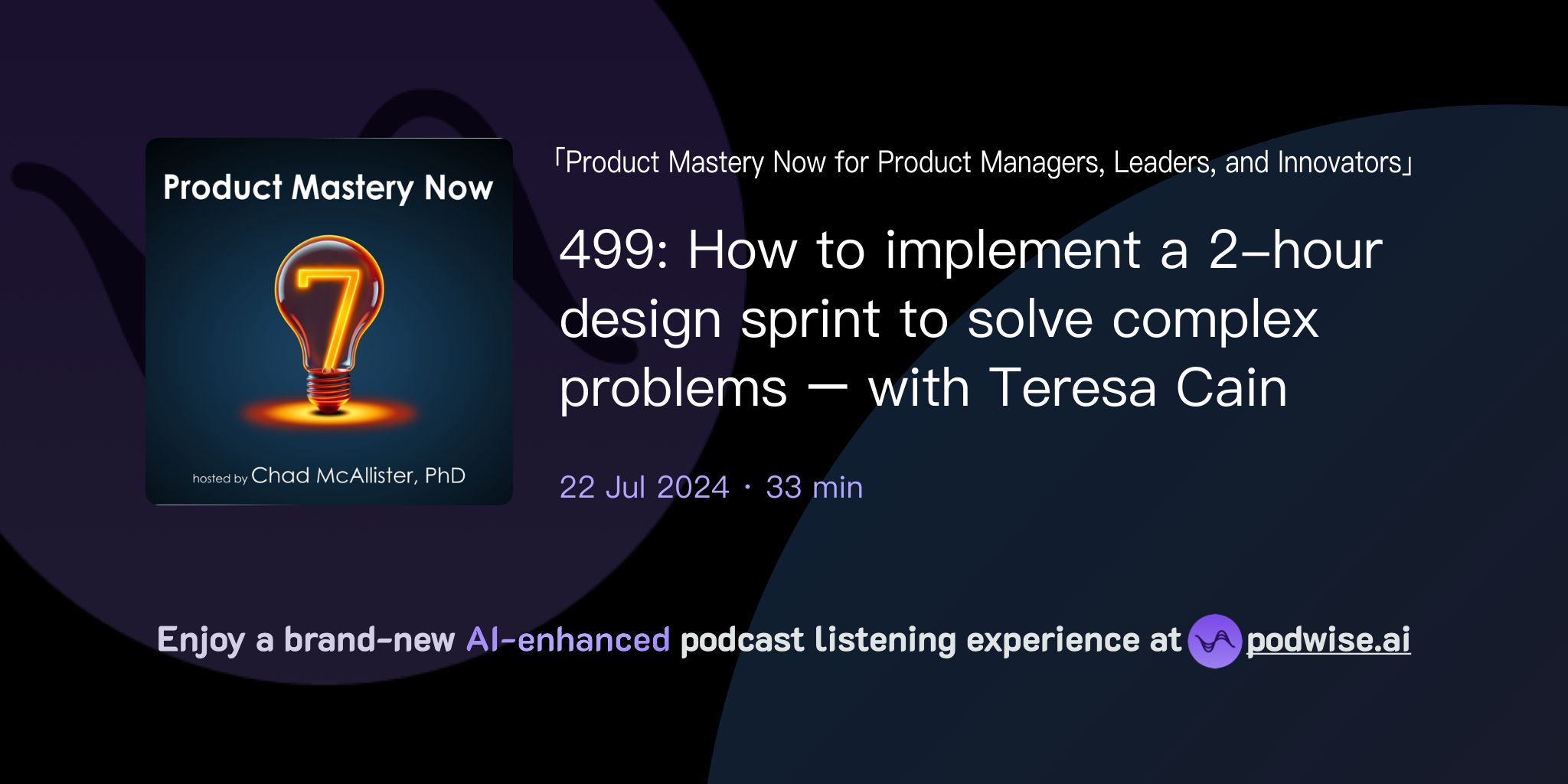 499: How to implement a 2-hour design sprint to solve complex problems ...