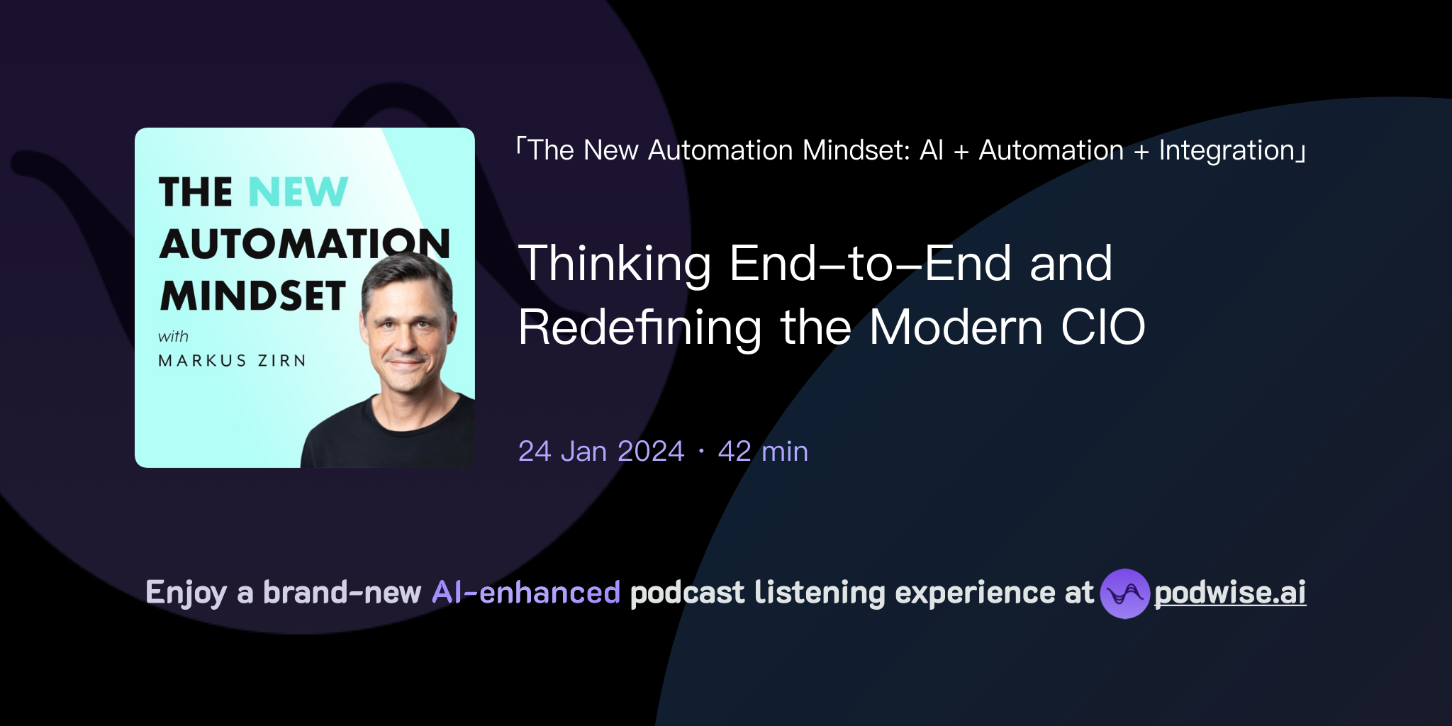 Thinking End-to-End and Redefining the Modern CIO | The New Automation ...
